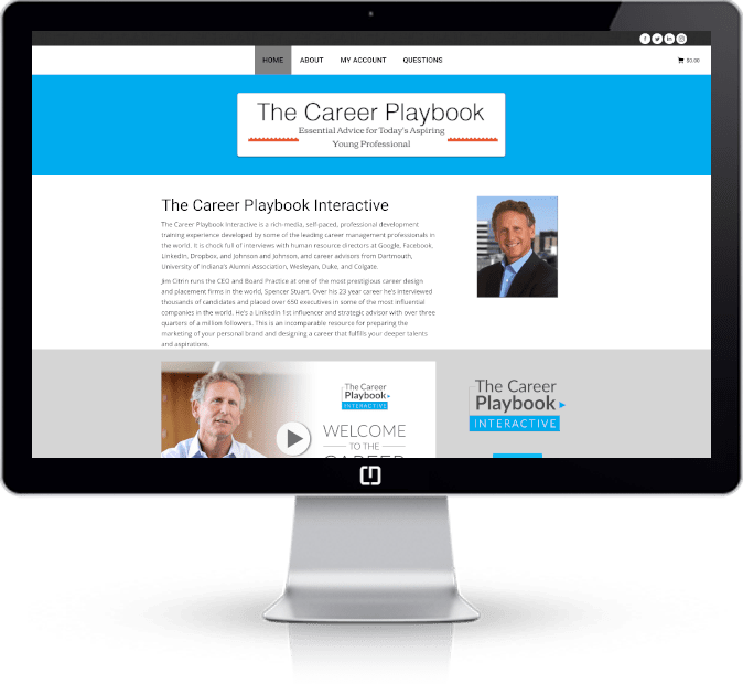 The Career Playbook | Conceptualized Design Website Design and ...