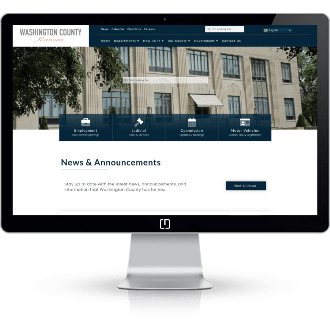 Washington County Kansas | Conceptualized Design Website Design and ...